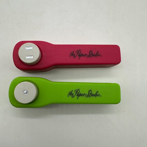 Other | 2 The Paper Studio Punches Dot 2 Lines Equal Sign Craft ...